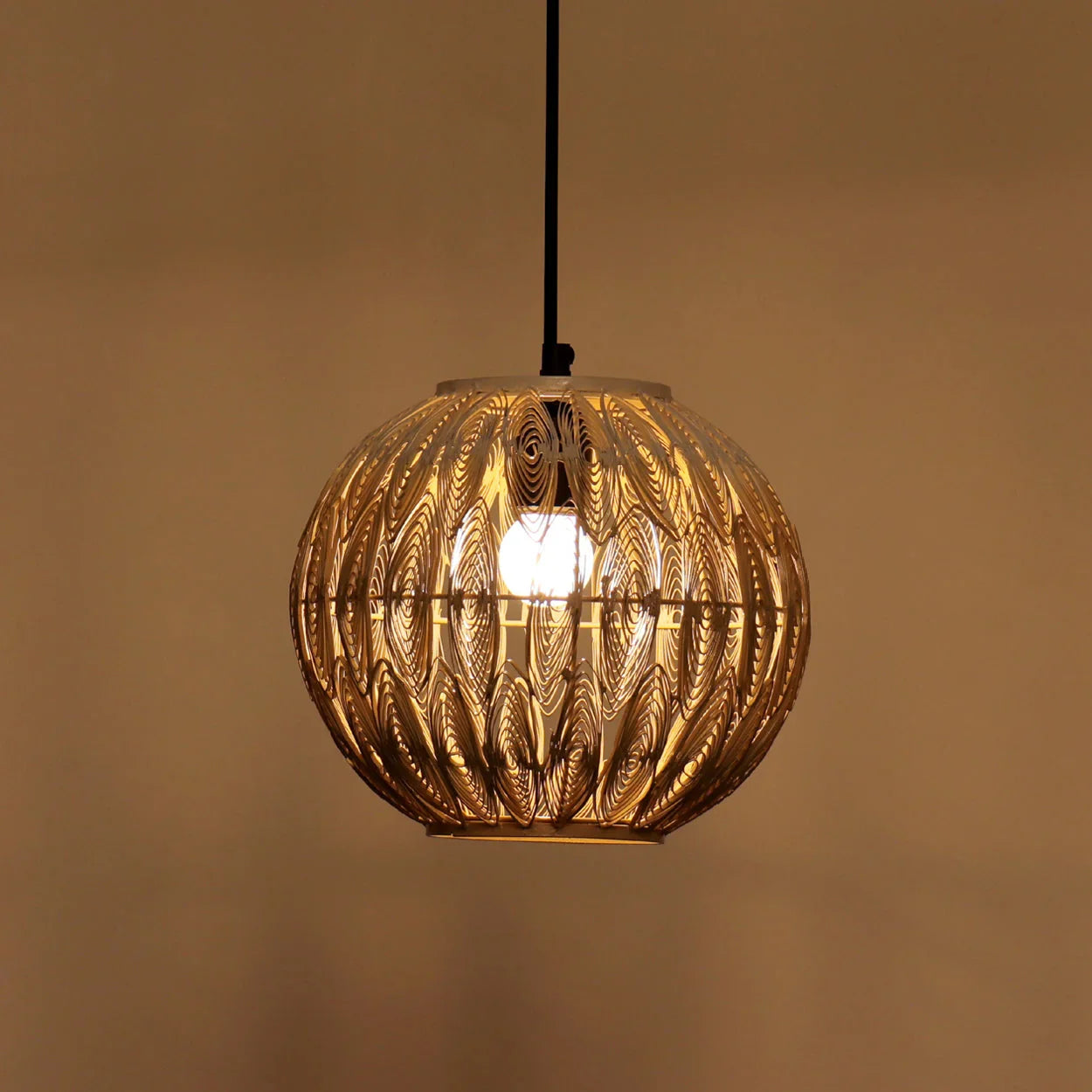 Buy Tena Hanging Lamp, Round Pendant Light | Arcedior