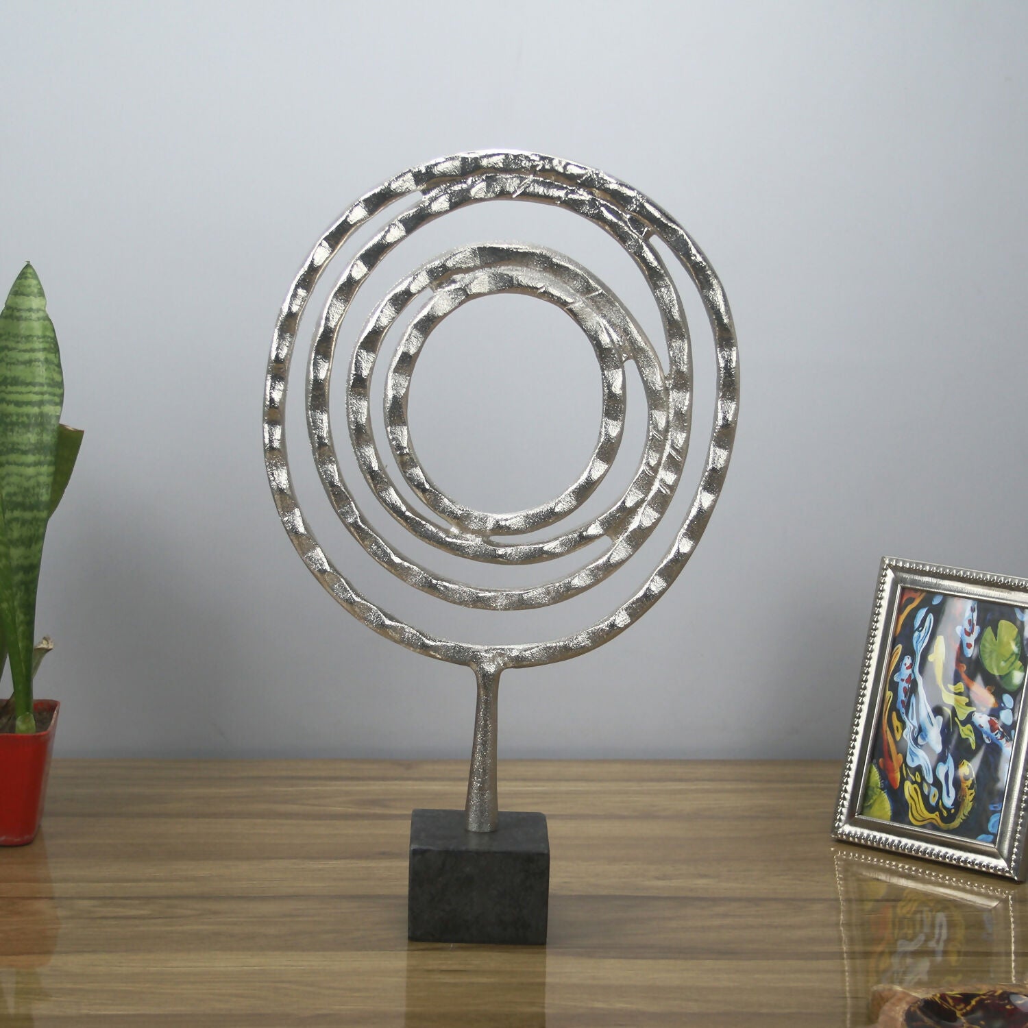 Alchemy Silver Decor Sculpture