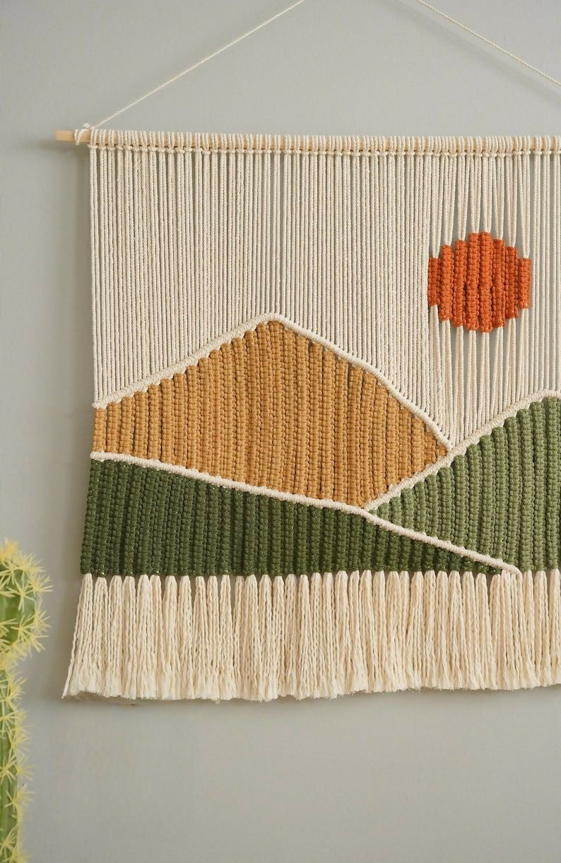 Mountain Macrame Art