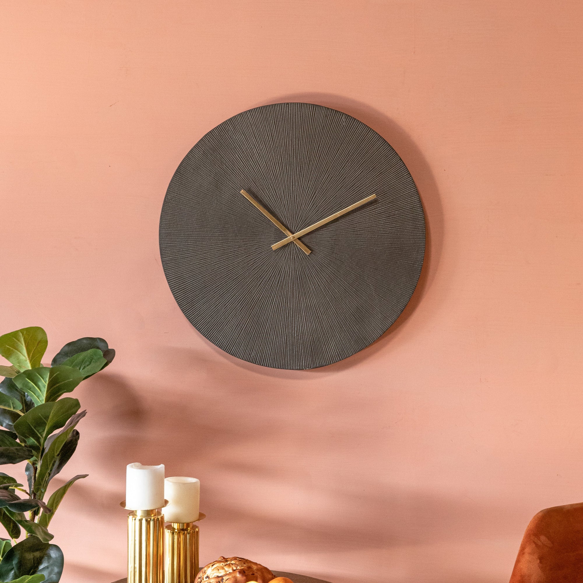Buy Premium Malibu Metal Wall Clock for Home | Arcedior