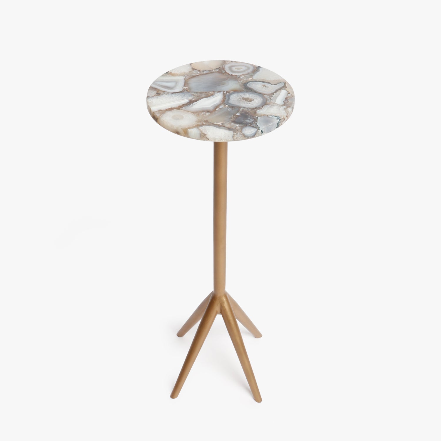 Side Table - Buy Luna Agate Small Drink Table Online | Arcedior