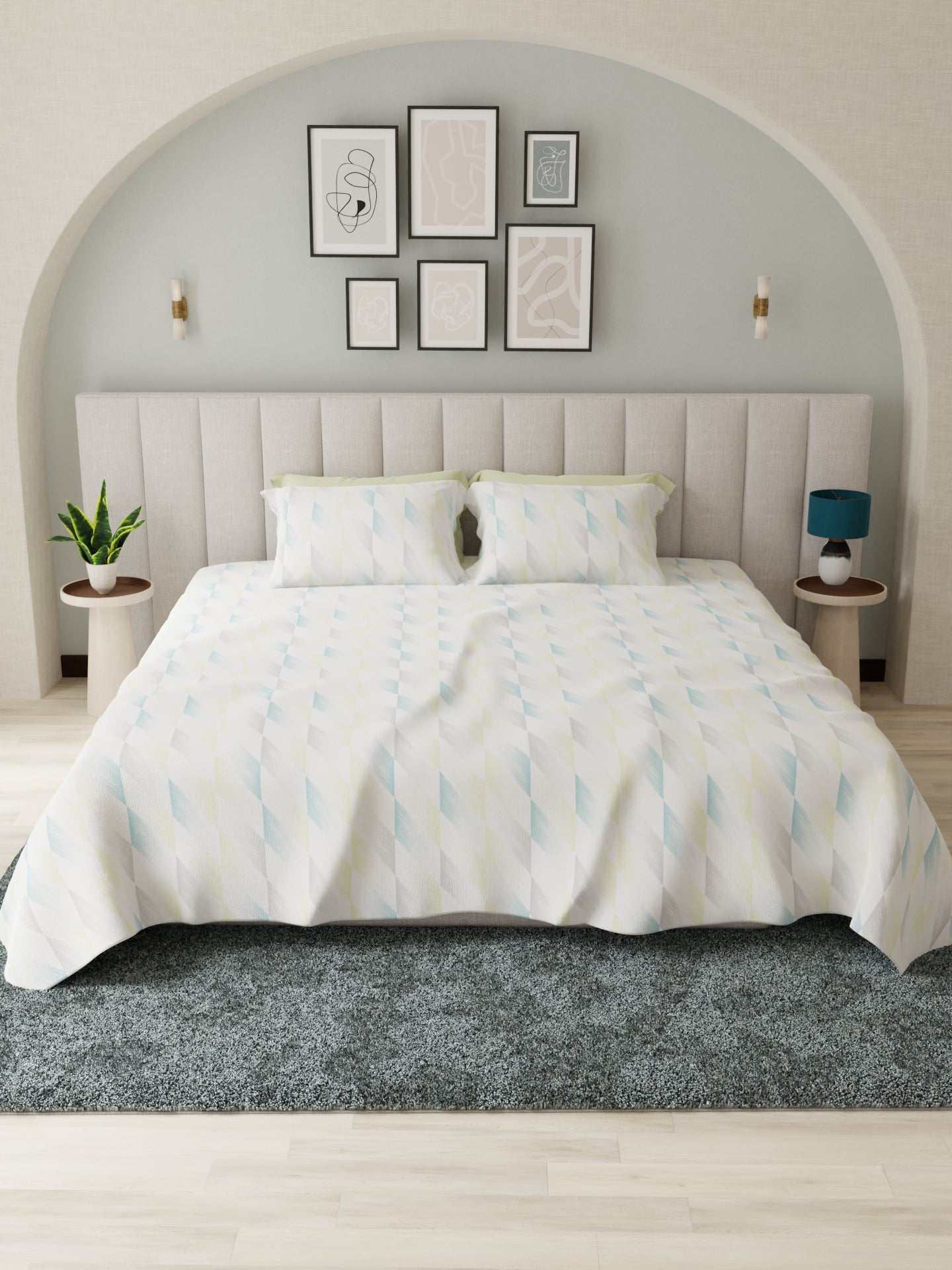 Buy Stylish & Comfortable Halcyon Bedsheet Set Online - Houmn